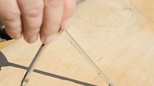 Hand Draws Circle On Plywood Compass: video stock (100% royalty free) 26408420 | Shutterstock