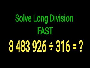How to Solve Long Division With a Remainder | Maths Antics |