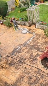 338K views · 1K reactions | Hot Pressure Washing a Patio | Mr. Jet Washing | Facebook