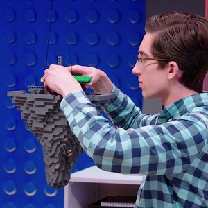 Brick Tip: bigger isn't always better! 💡 | LEGO Masters