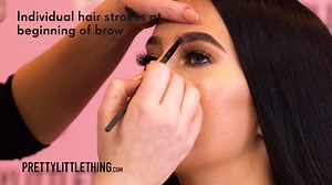 20K views · 46 reactions | Want a lesson in structured brows?  PLT makeup artist Emma got your back baes   | PrettyLittleThing | Facebook