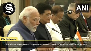 Prime Minister Narendra Modi Congratulates #Oman on #T20CricketWorldCup Qualification for 2024. #TheStatesman | The Statesman