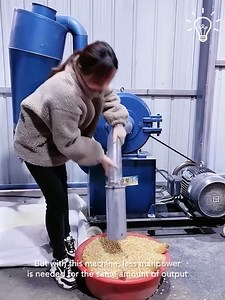 Incredible corn grinding machine in action! | Emilly Vick