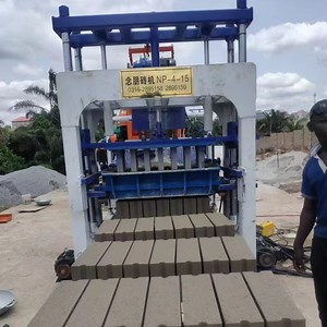 [Hot Item] Automatic Concrete Interlock Paving Block Making Machine