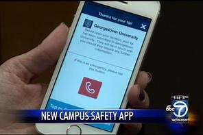 Georgetown students, university police use campus safety app
