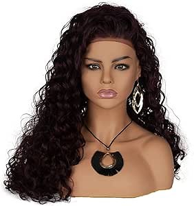 PVC Mannequin Head With Shoulders Artificial Eyeball Models Realistic Mannequin Bust Heads For Hat,Wigs,Sunglasses,Jewerly Displaying